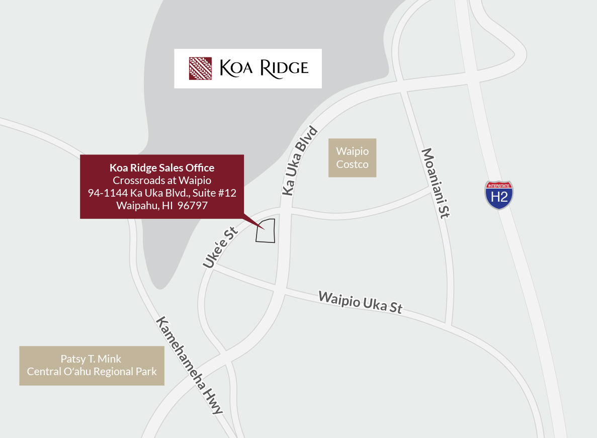 Koa Ridge - Contact Us