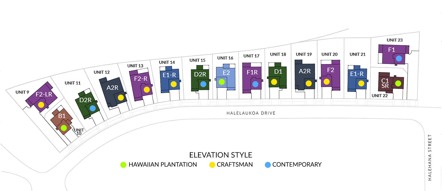 Koa Ridge - Site Map
